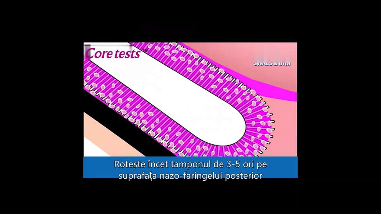 Test rapid antigen Covid 19 din nazofaringe Core tests® - YouTube