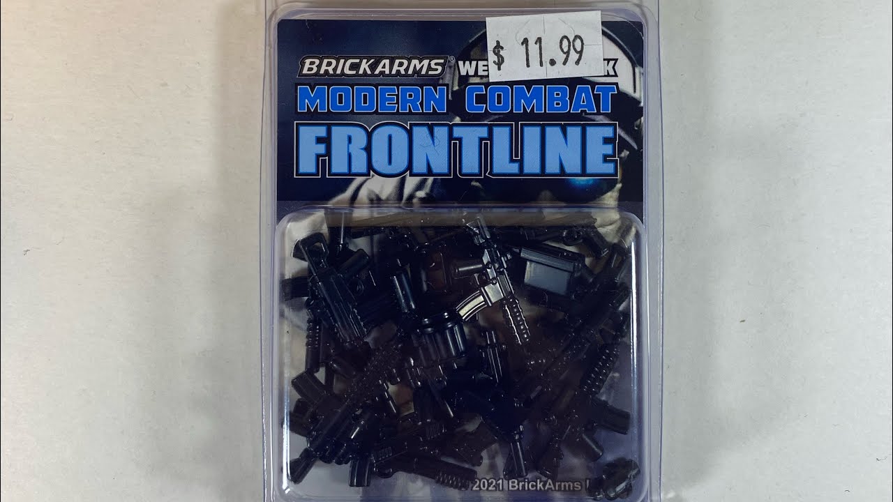 Brickarms Modern Combat Frontline Review - YouTube