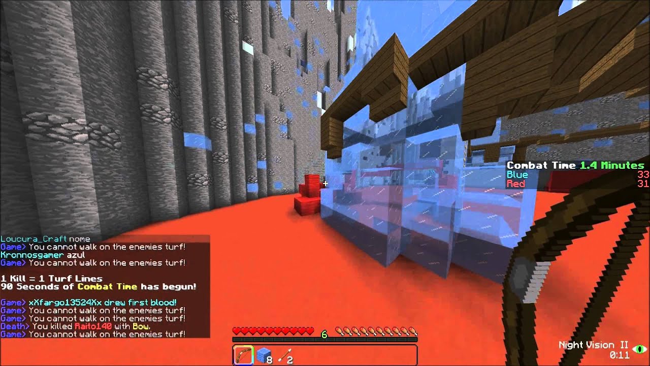 Minecraft|Turf Wars|"Hacker Vs Hacker"| #2 - YouTube