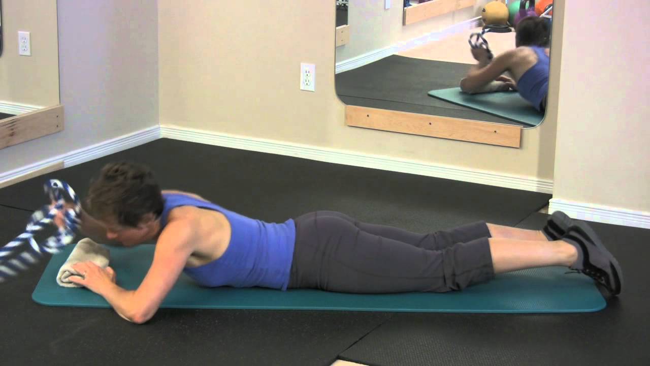 Quad Stretch Stomach Flexibility Exercise - YouTube