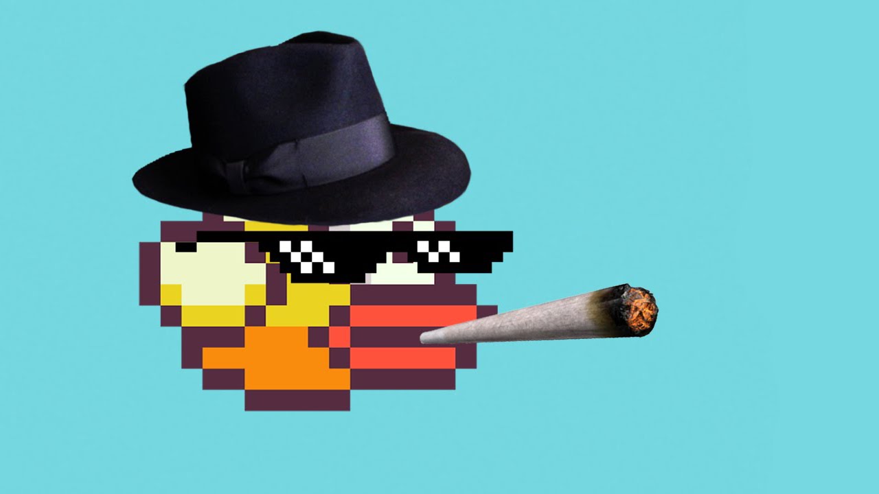 MLG FLAPPY BIRD 420! (Kwebbelkop Mobile) - YouTube