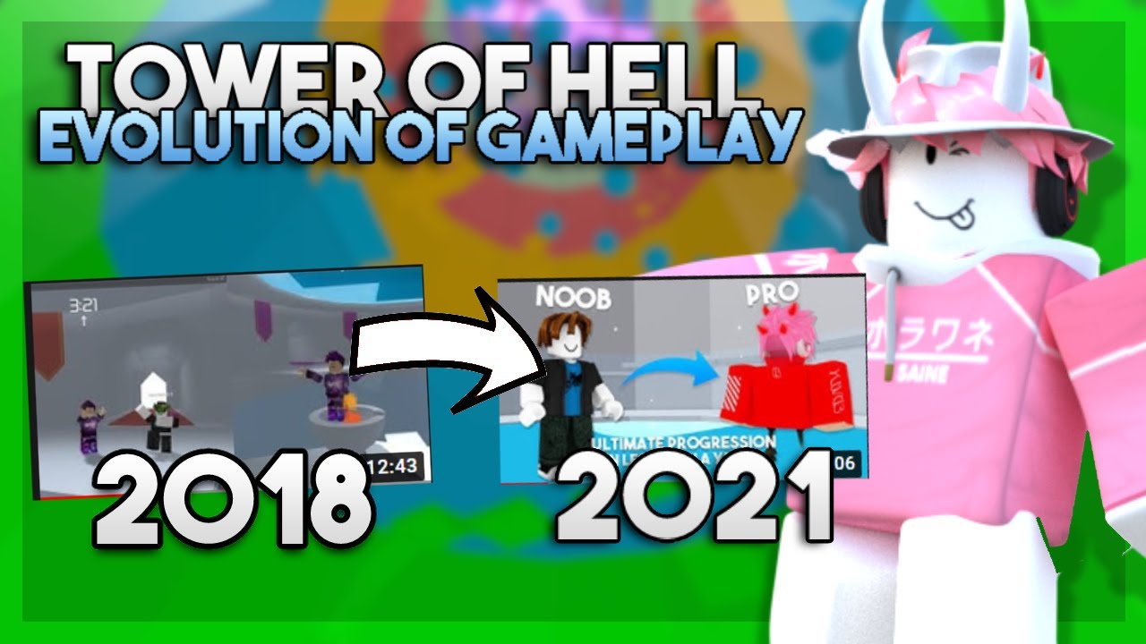 TOWER of HELL's Evolution Of Gameplay.. | Roblox Tower Of Hell - YouTube