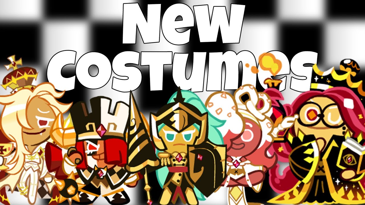 Crob New Chess Costumes Cookierun Ovenbreak Youtube