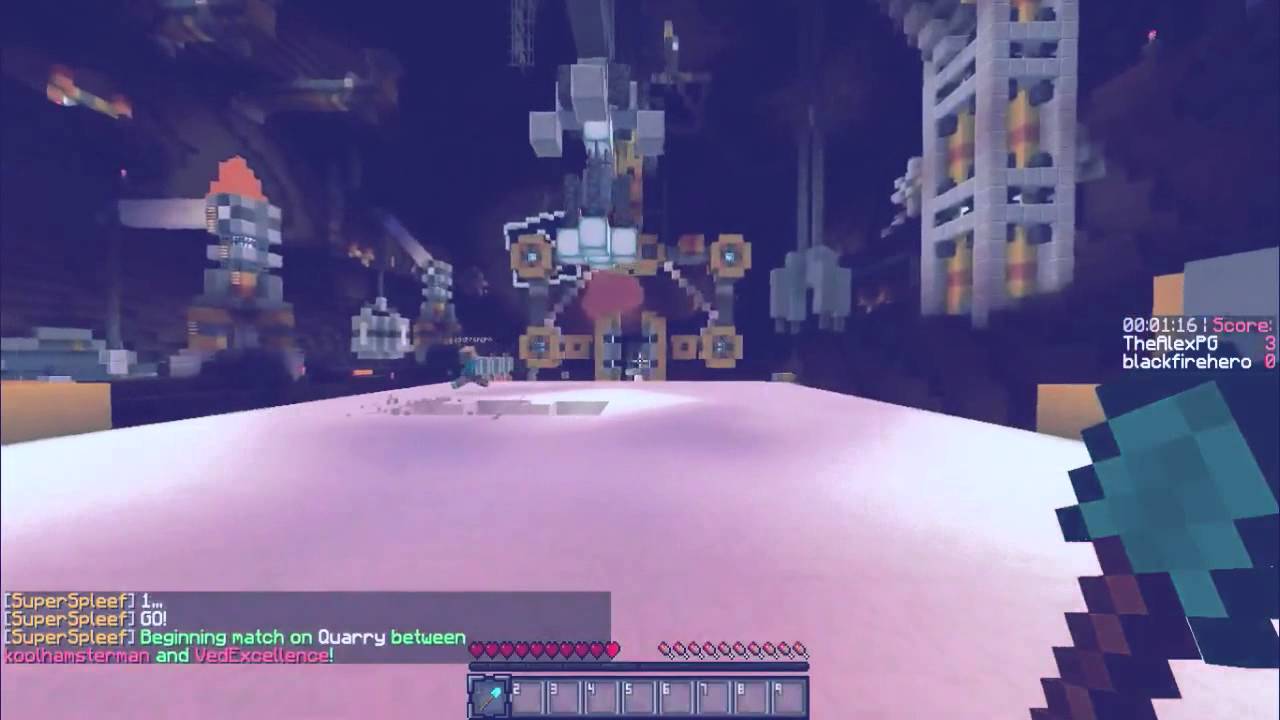 Minecraft Minigames // SuperSpleef - YouTube
