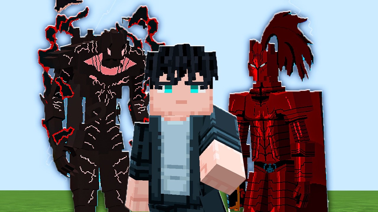 TESTEI O MOD SECRETO DE SOLO LEVELING ! - YouTube