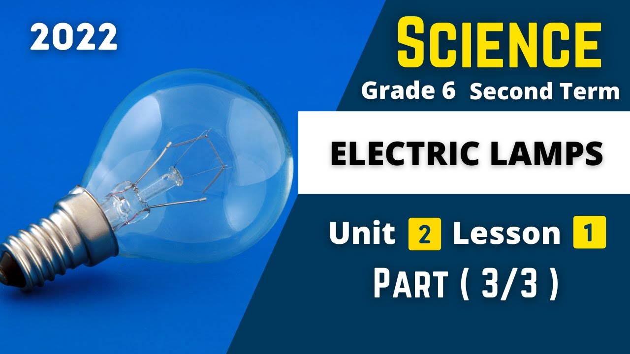 SCIENCE | Grade 6 | Electric Lamps #3 | Unit 2 - Lesson 1 - YouTube
