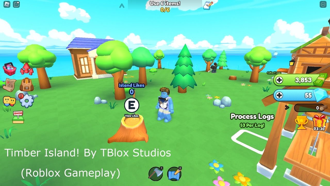 Timber Island! By TBlox Studios (Roblox Gameplay) - YouTube