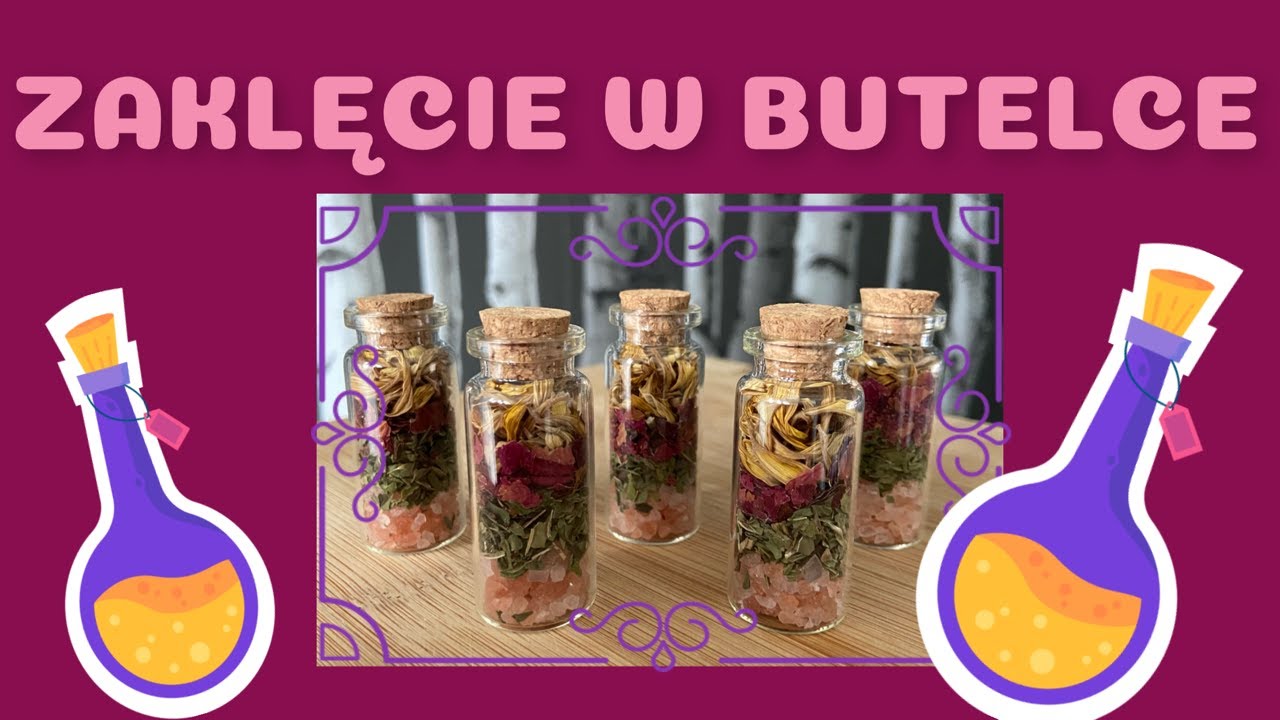 ZAKLECIA W BUTELCE / SPELLS BOTTLES / HALLOWEEN / BONFIRE NIGHT ...