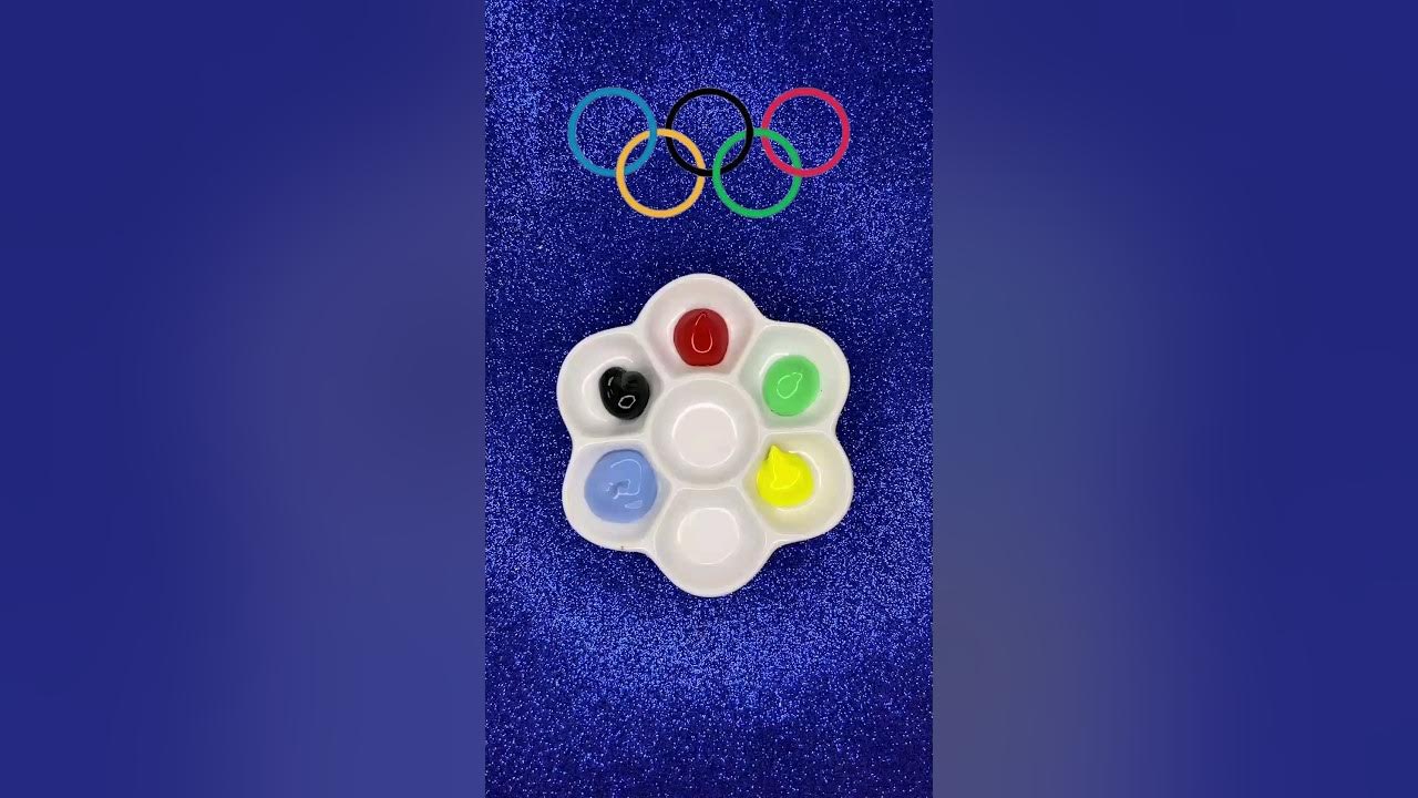 Guess the Olympic colors | Color mixing challenge satisfying # ...