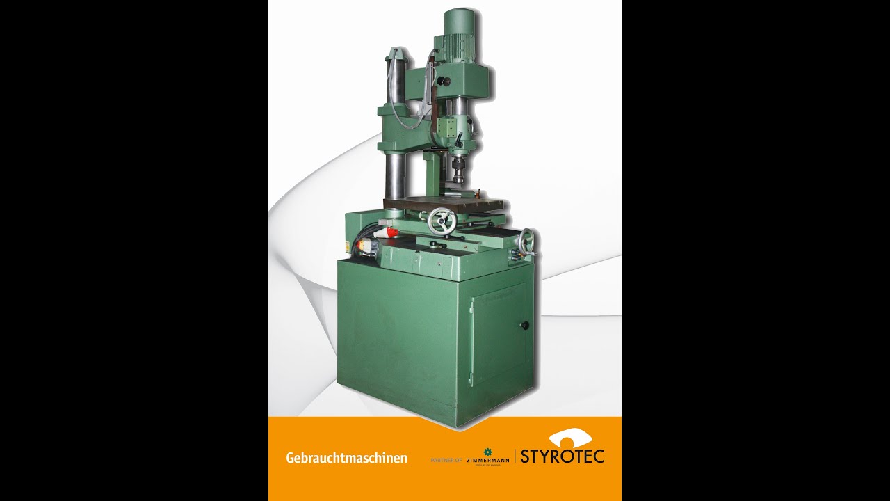 Zimmermann FZ, FZ1, Fräsmaschine, Oberfräse, Modellbau, Styrotec - YouTube