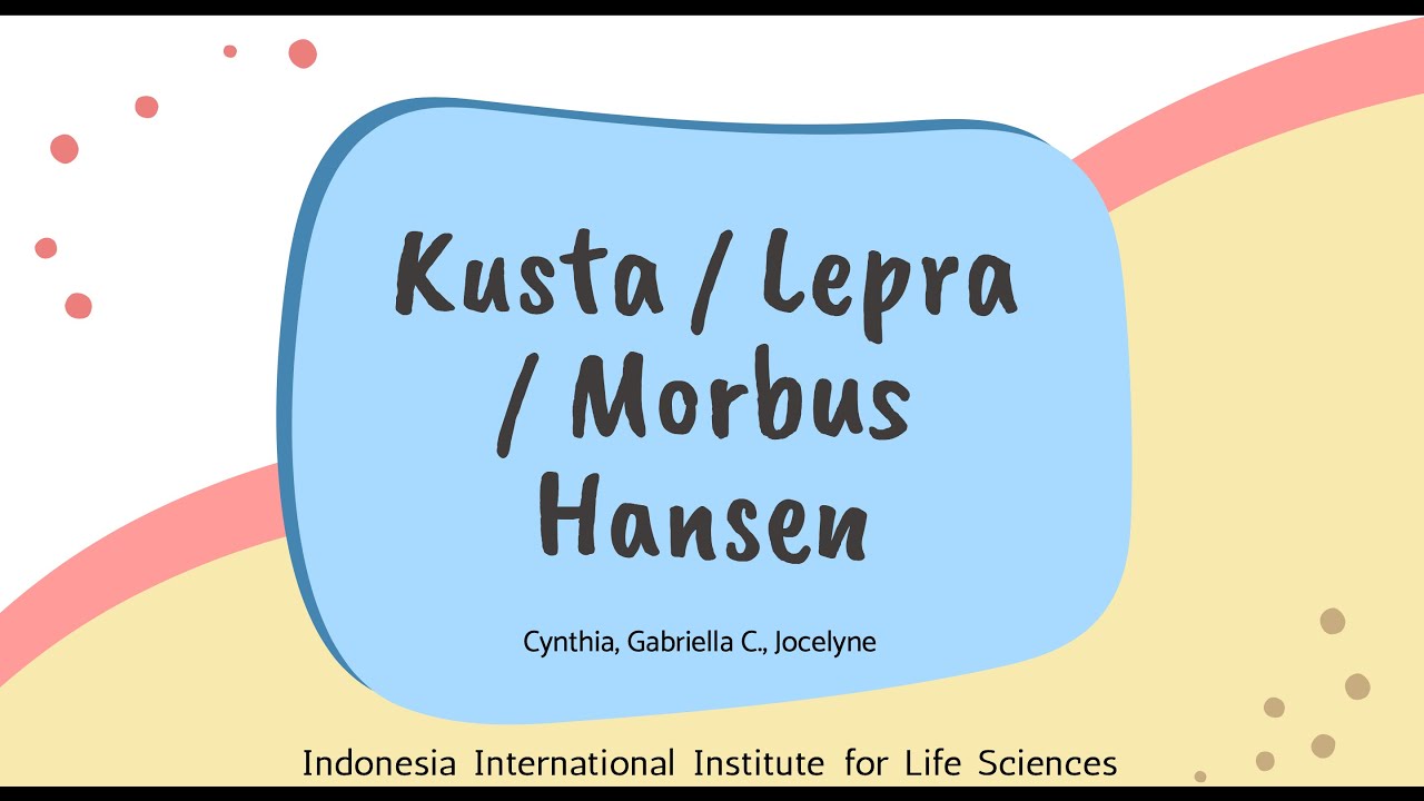 Kusta / Lepra / Morbus Hansen - YouTube