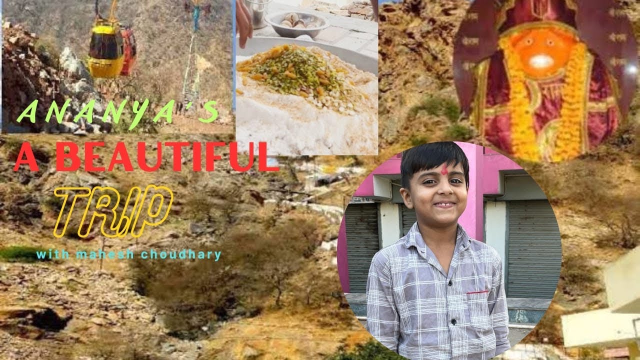 Samod Veer Hanuman mandir me churma bati with Ananya choudhary - YouTube