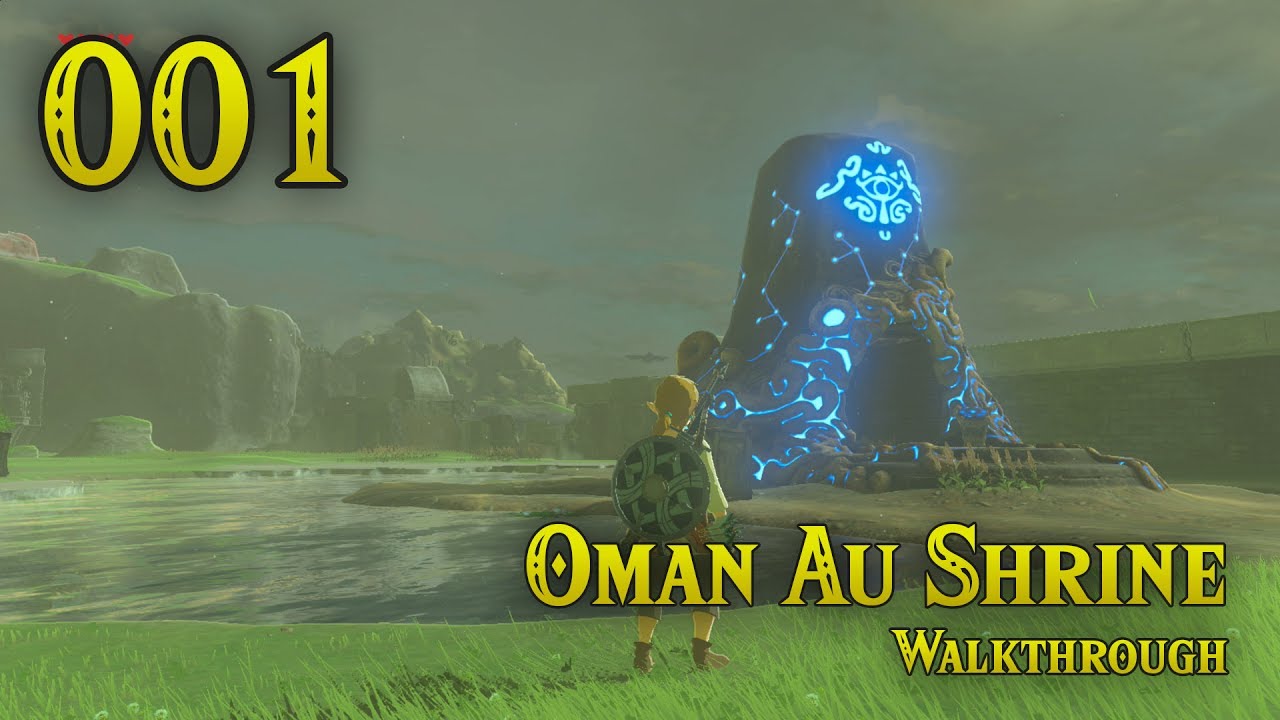 Zelda BOTW - Oman Au Shrine Walkthrough - YouTube