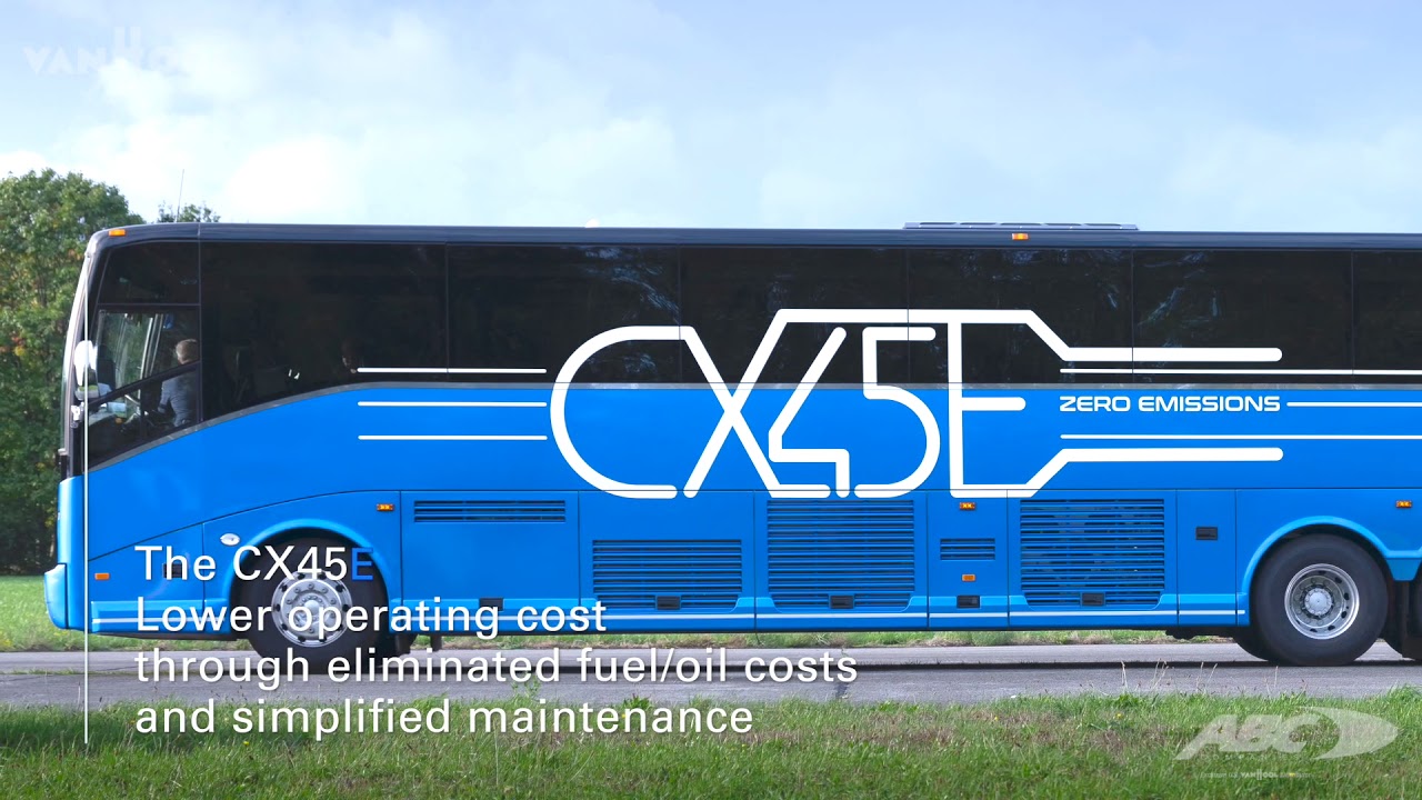 Van Hool CX45E - Overview - YouTube