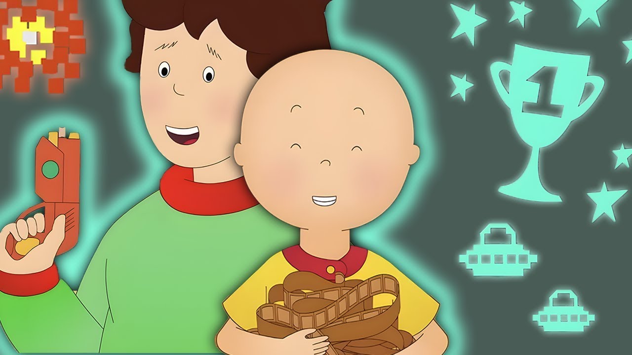 Video Games at the Arcade | Caillou's New Adventures - YouTube