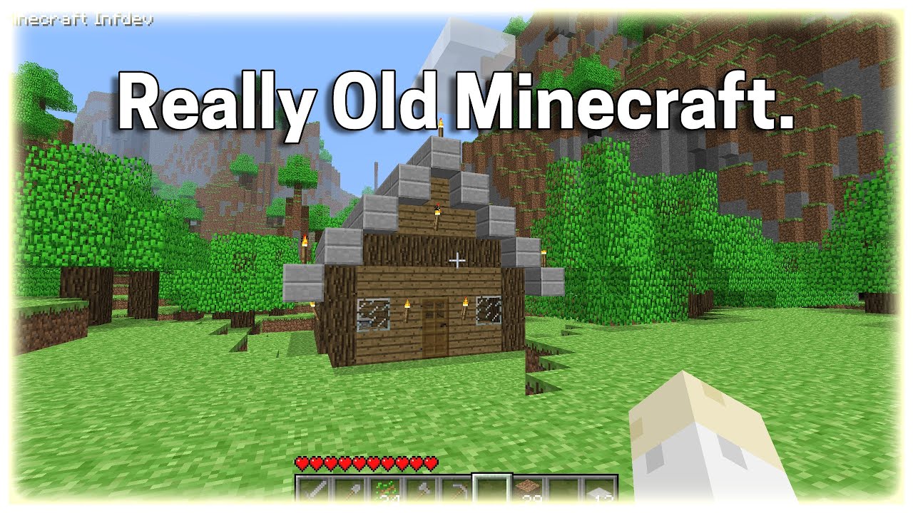 35 Minutes of REALLY Old Minecraft - YouTube