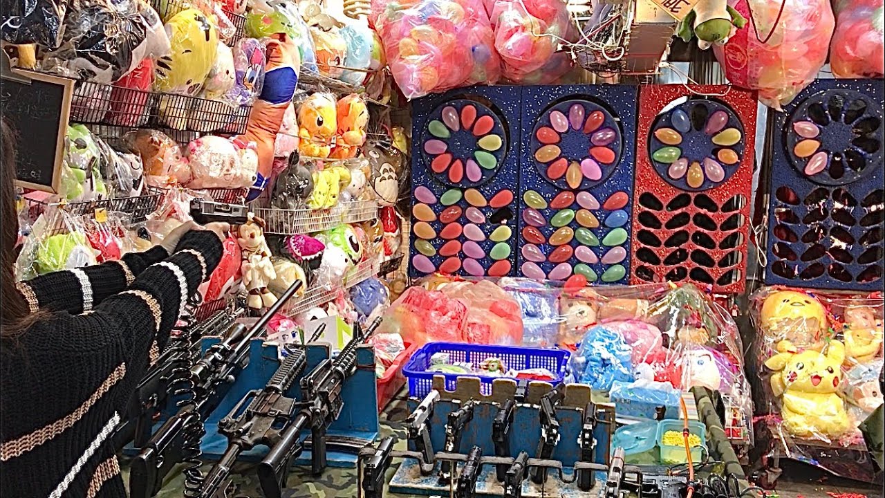 6 Popular Night Market Games - Taiwanese Games | PINBALL DARTS ...