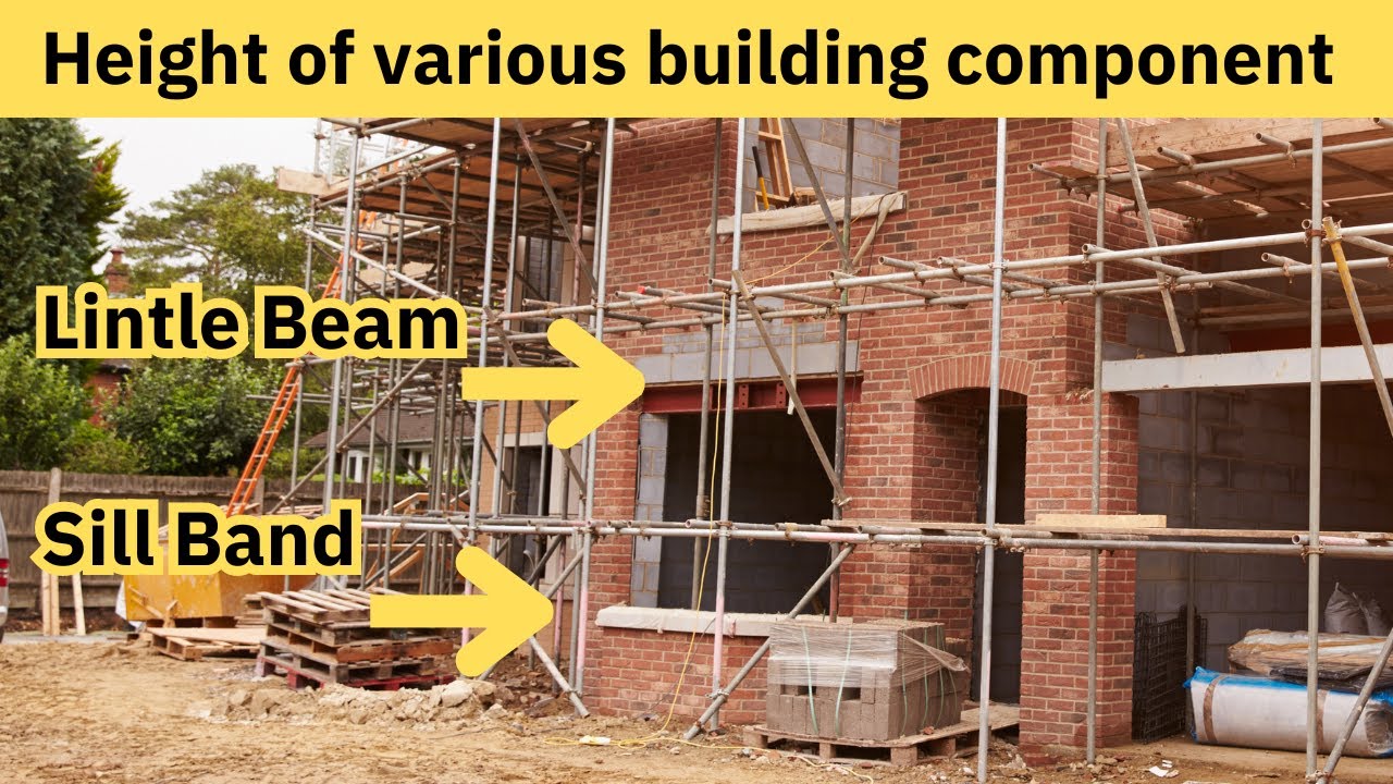 Why we provide Sill Band & Lintel Beam| | Height of various building ...