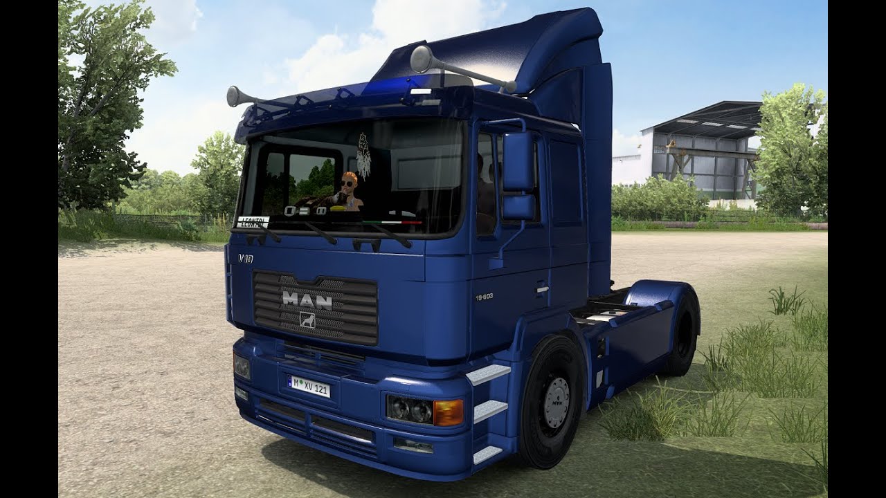 ETS 2 V 1.47 - MAN F2000 EVOLUTION V10 600 CV - YouTube