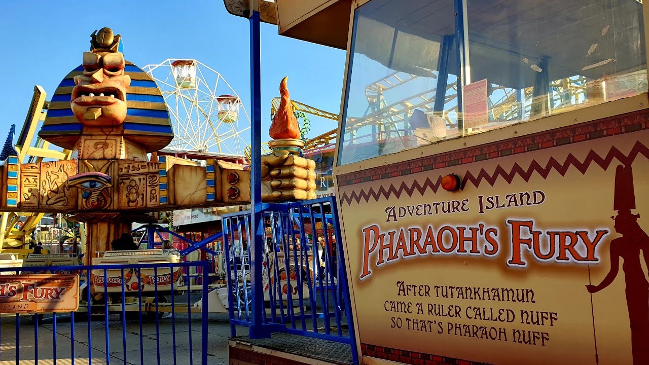 Pharaoh's Fury Adventure Island Southend Fast and Furious Egyptian ...