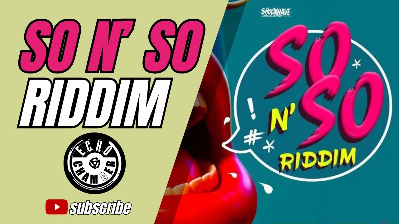 So N' So Riddim Mix! | Echo Chamber - YouTube