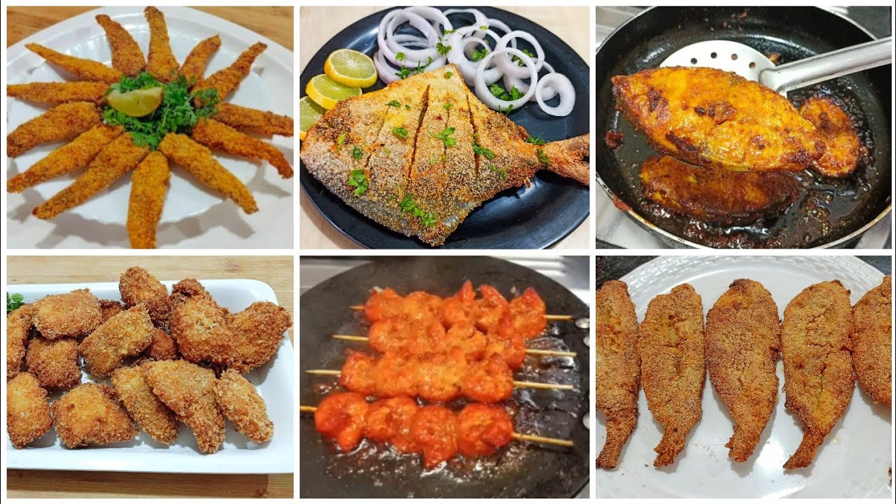 7 TYPES OF FISH FRY - YouTube