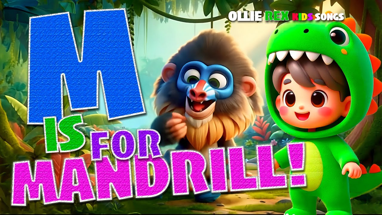 Letter M Song for Kids! 🎶 Learn M Words with Fun Animals | ABC Phonics ...