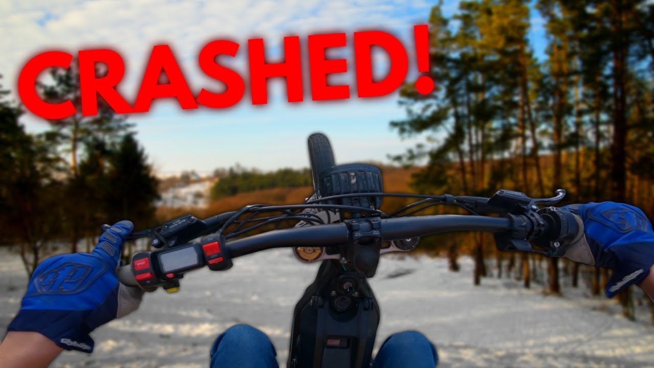 Exploring SURRON Trails In The SNOW - YouTube