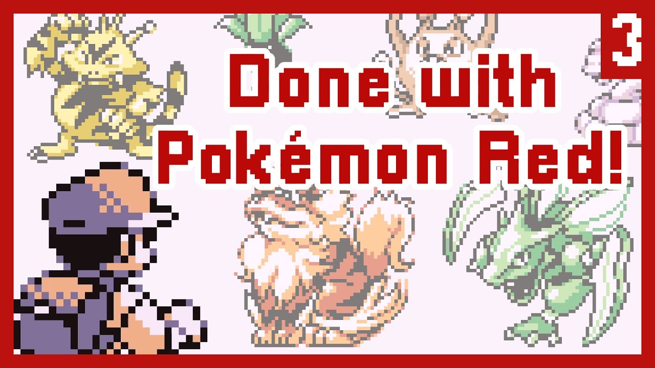 All Pokémon in Red CAUGHT... hopefully! - YouTube