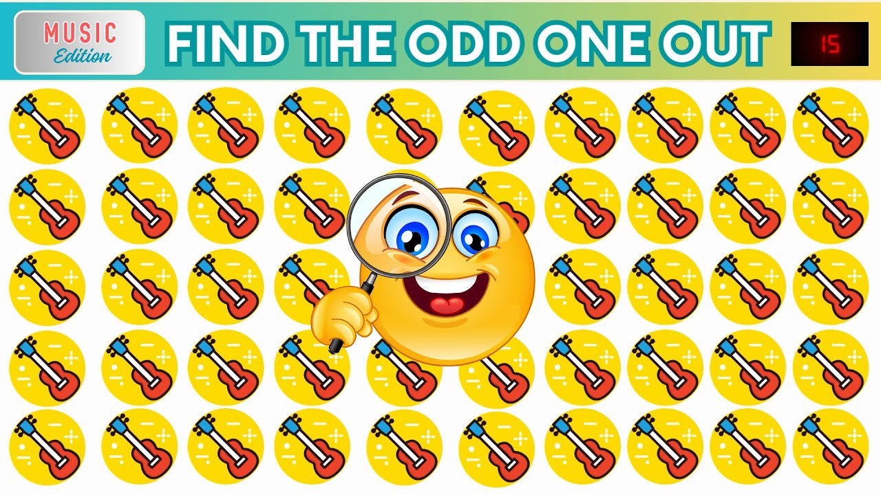 FIND THE ODD ONE OUT - SERIES VOL 1 - MUSICAL INSTRUMENT EDITION ...