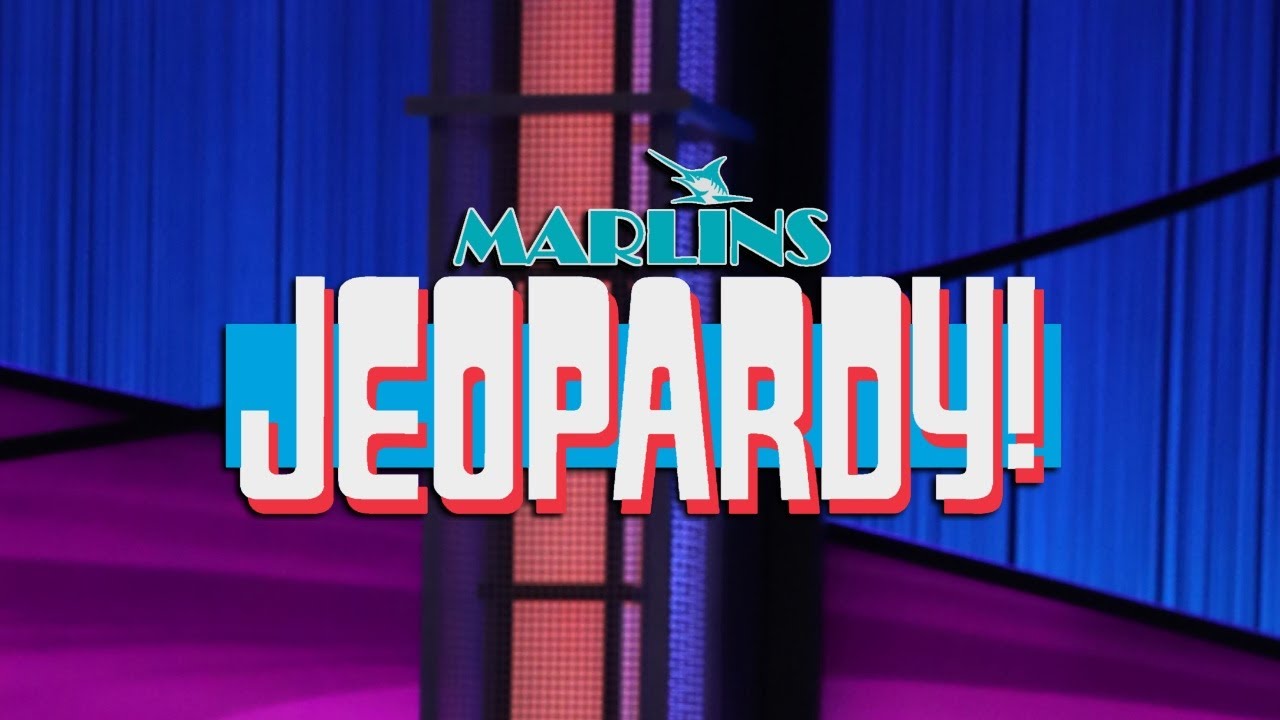Marlins Jeopardy: Jeff Conine, Pablo López, Music & More | Fish Stripes ...
