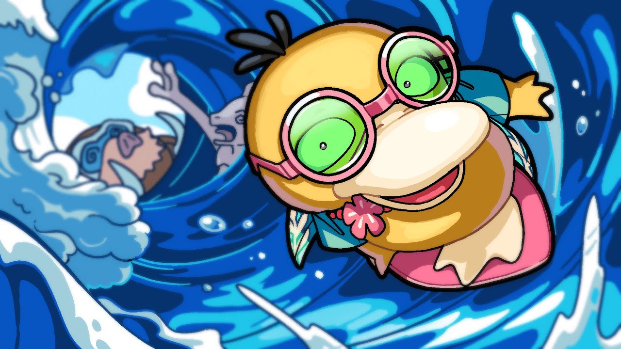 고라파덕을 물 타입 초전설로 만들면 생기는 일 - YouTube