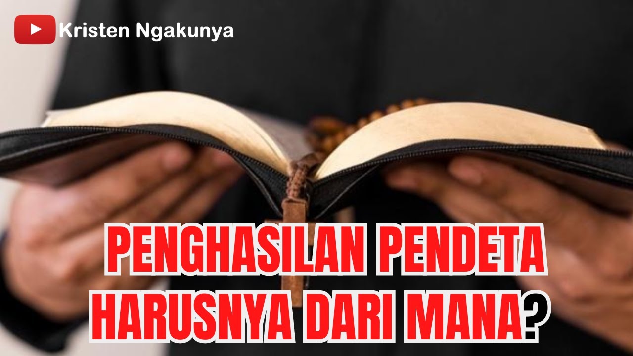 Penghasilan Pendeta Harusnya Dari Mana? - YouTube