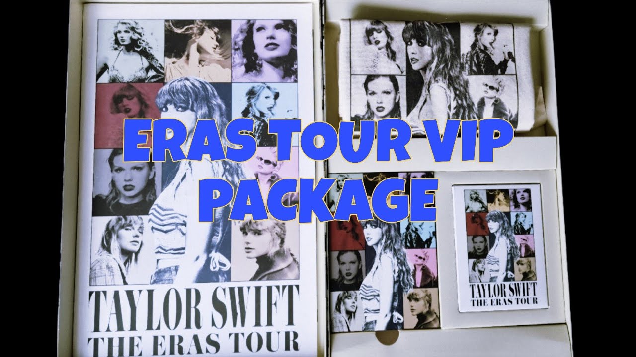 UNBOXING TAYLOR SWIFT ERAS TOUR VIP PACKAGE - YouTube