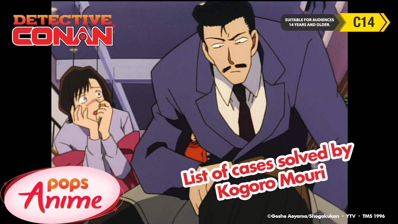 Detective Conan | List of cases solved by Kogoro Mouri | Special Ep #1 ...