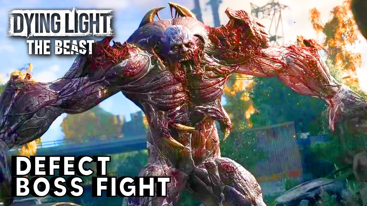 Dying Light The Beast - The Defect Boss Fight - YouTube