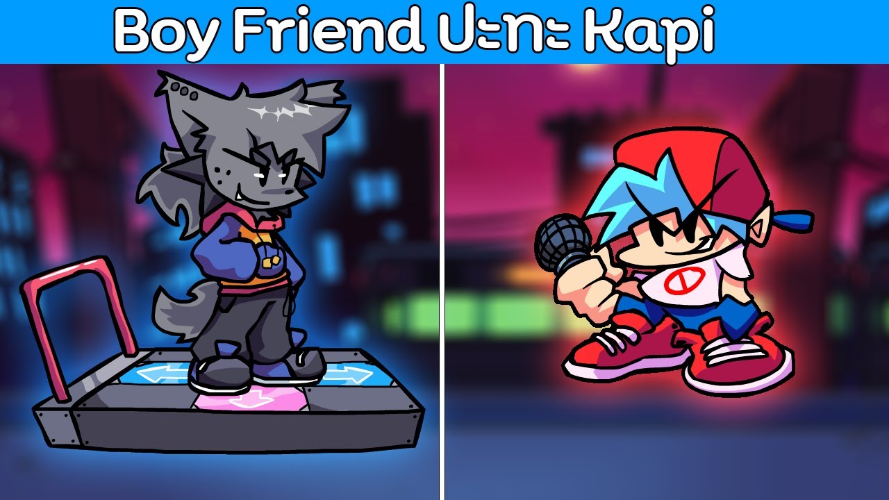 Friday Night Funkin : เมื่อผมสู้กับเจ้าแมว Kapi Full Week Mods - YouTube