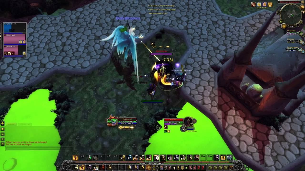 WoW: Legion (Alpha) - Level 110 DOUBLE Ret Paladin Arena - Legion ...