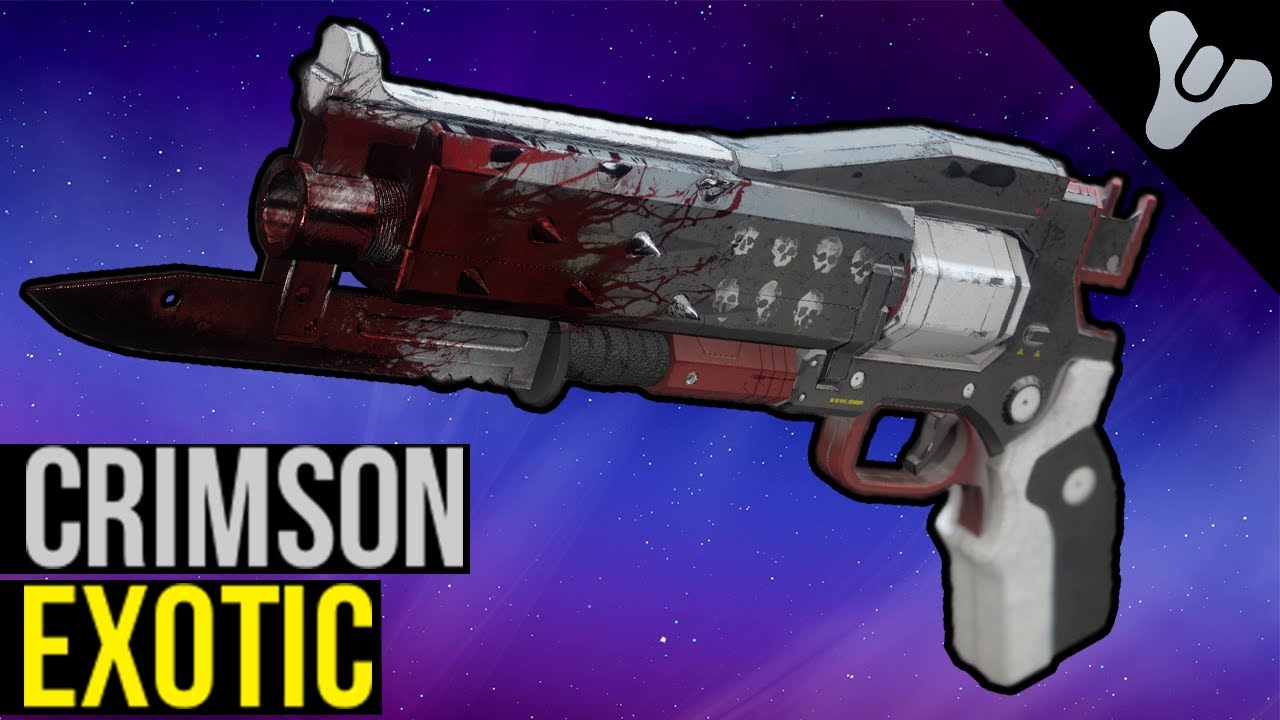 Crimson PvP Gameplay, Best PvP Hand Cannon Ever! - Destiny 2 - YouTube