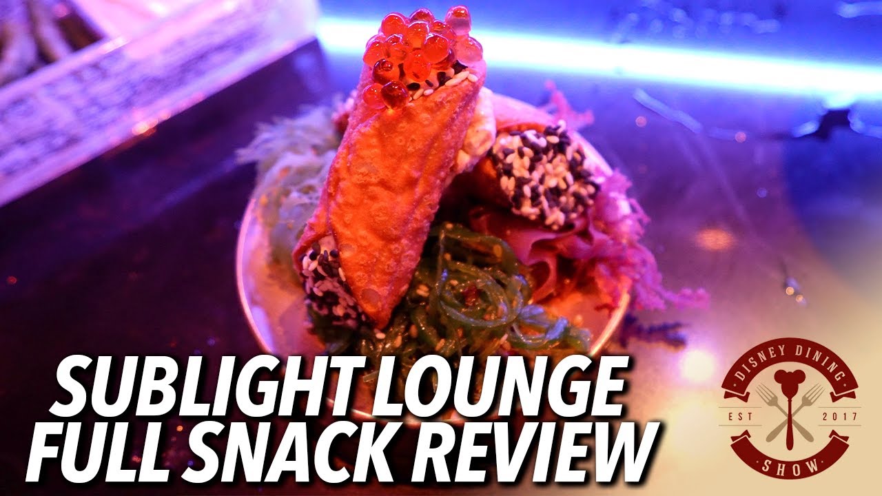 Reviewing All the Food from Sublight Lounge | Star Wars: Galactic ...