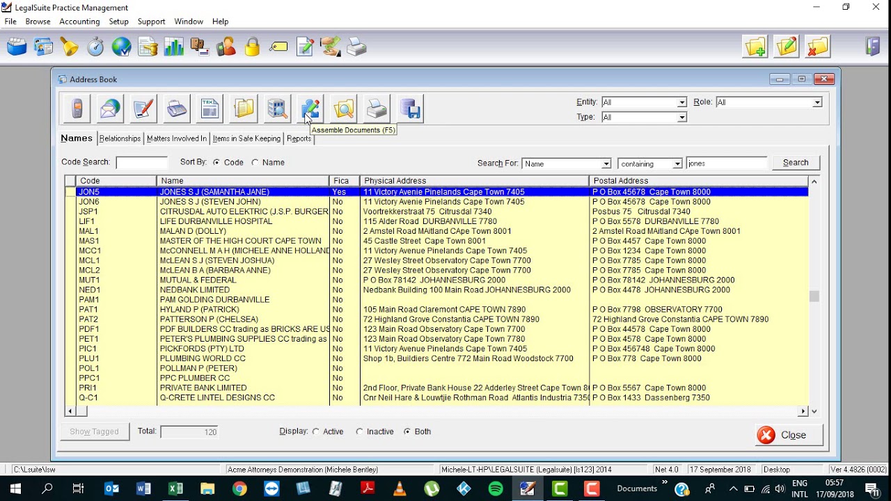 The Address Book – Assembling Documents - YouTube