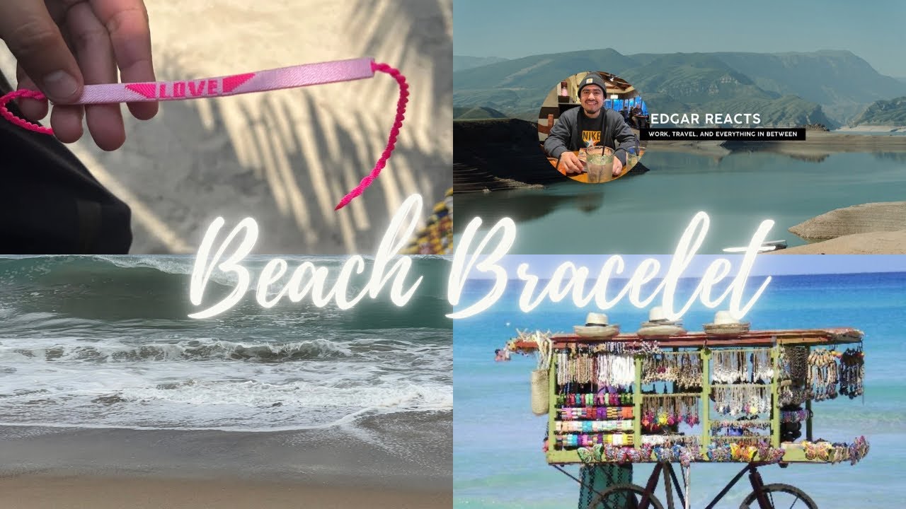 DIY: Making Bracelets at the BEACH !! FULL Steps from start to finish ...