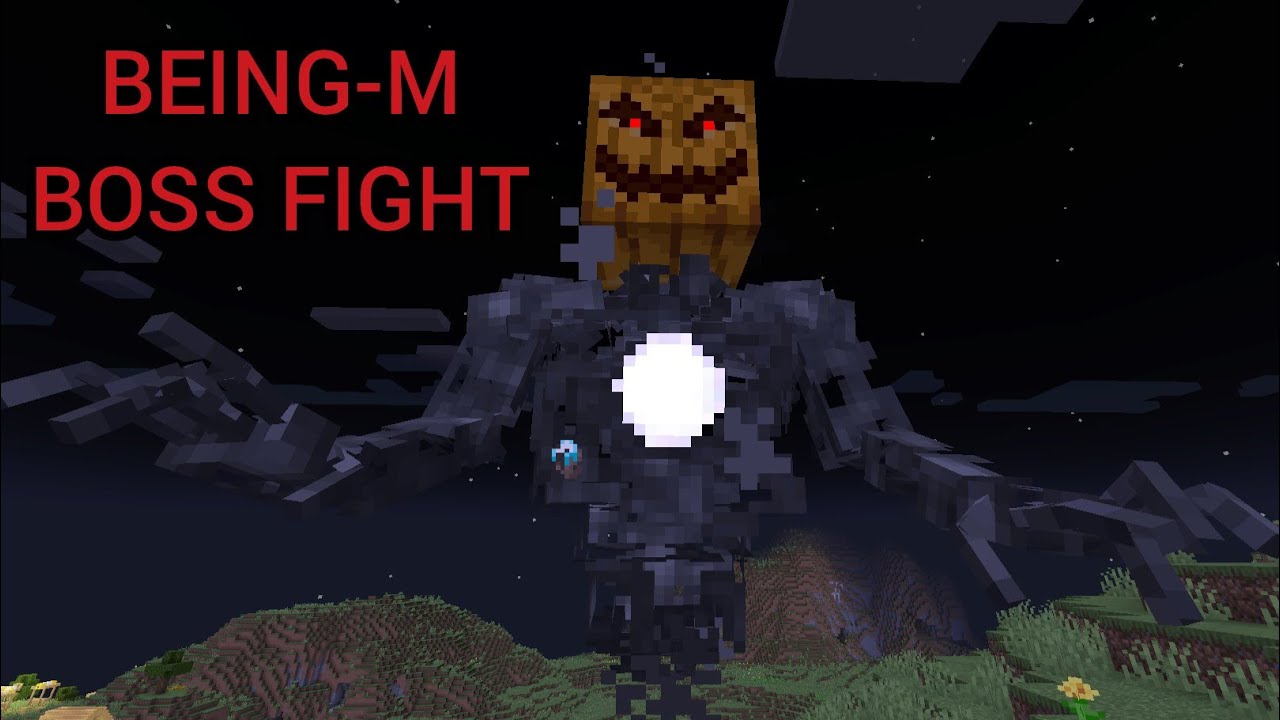 Minecraft The Lunar Undead: Being-M Boss Fight ( 1.20.1 Mod ) - YouTube