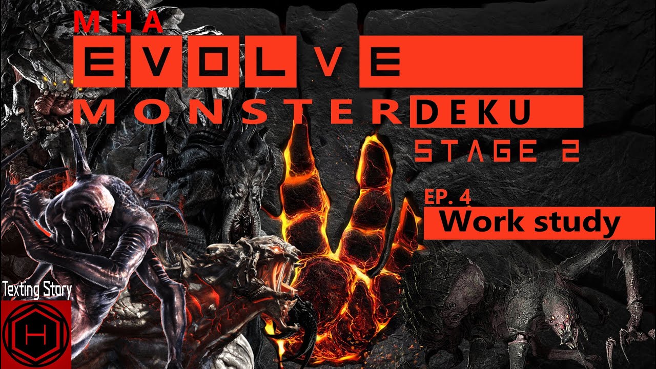 MHA EVOLVE || Monster Deku STAGE 2 || ep4 Work study - YouTube