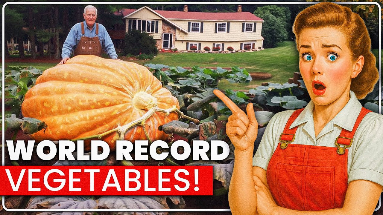 22 BIGGEST Vegetables Ever Recorded! (World Record) - YouTube