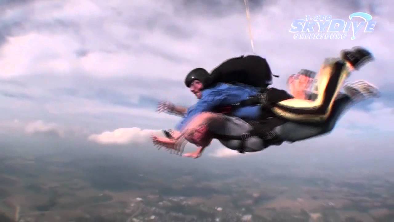 Matt Groff's Tandem skydive! - YouTube