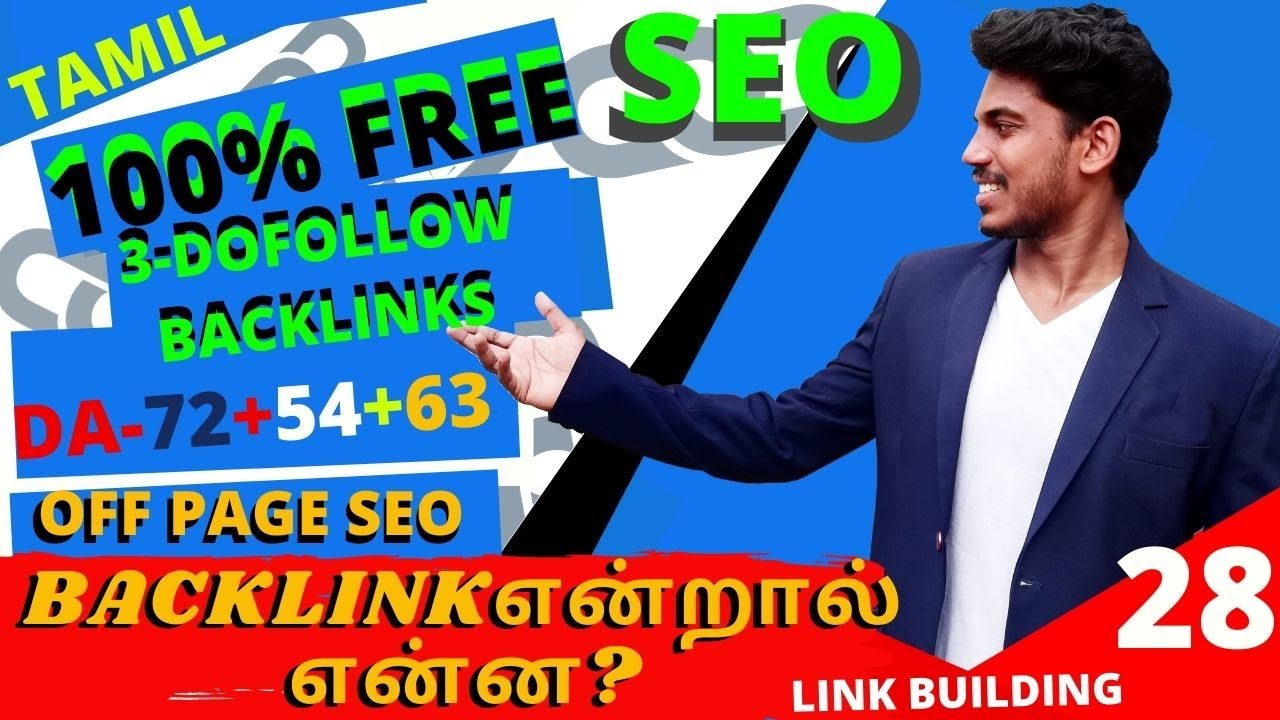 Rank Blog Website with HIGH QUALITY BACKLINK in Tamil (100% FREE ...