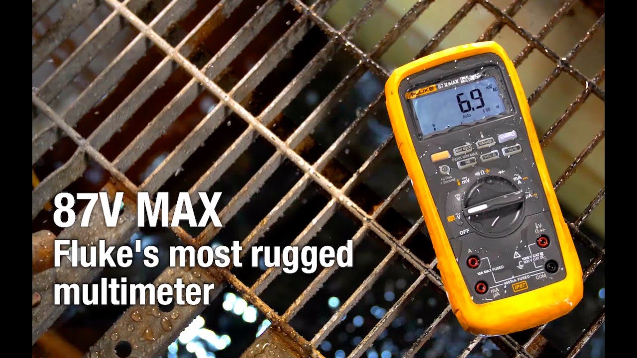 Why choose Fluke's 87V MAX Digital Multimeter? - YouTube