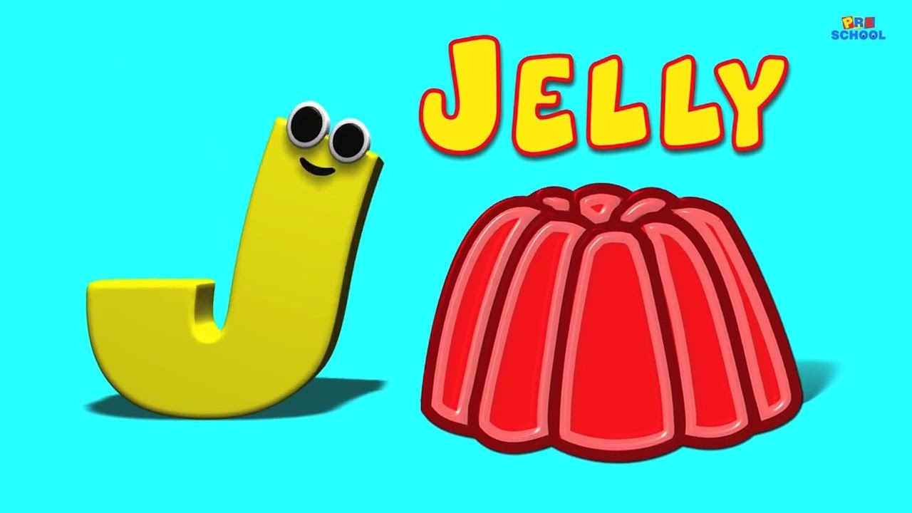 The letter j phonic sound/ beginning sound of letter J ...