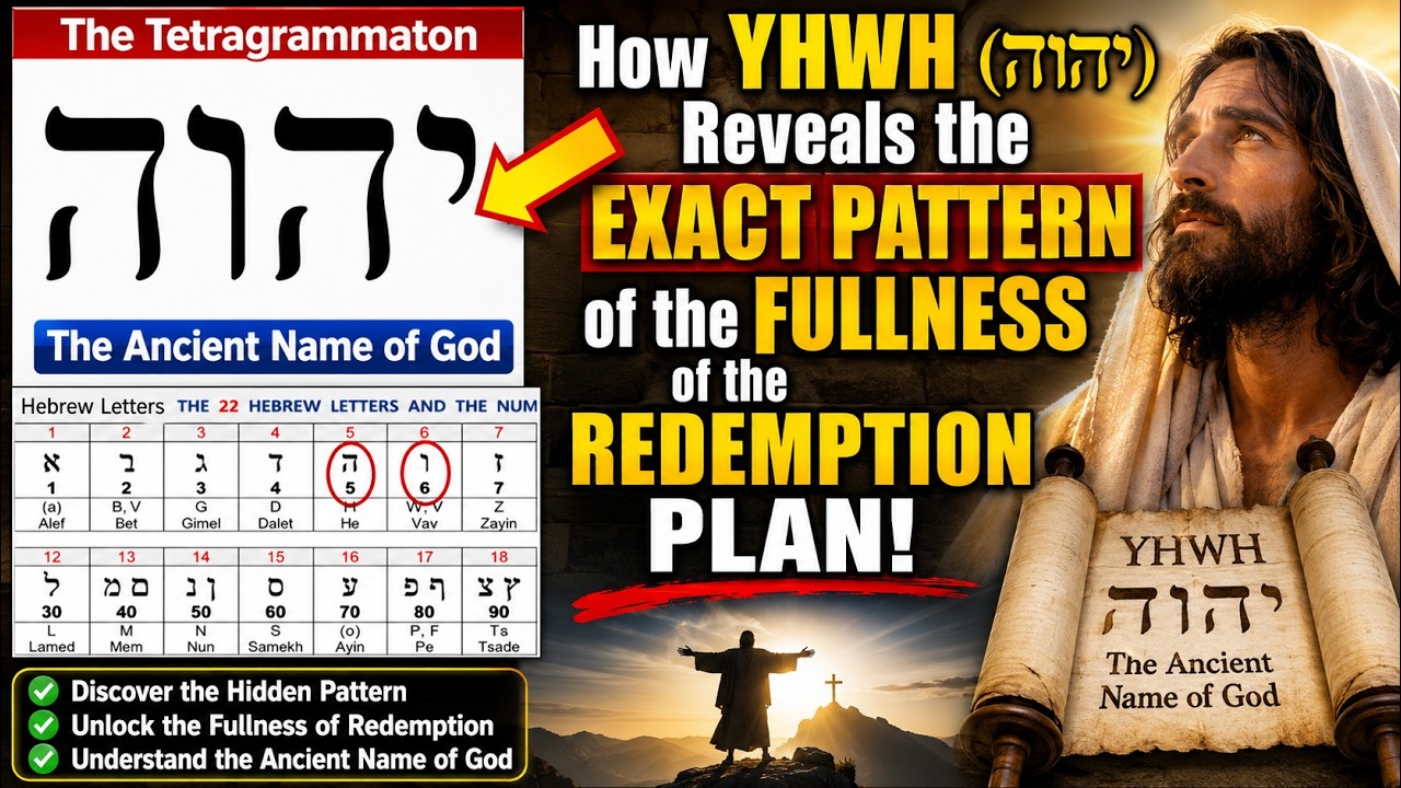 SERIES 7 - How YHWH ( יהוה ) reveals the Exact Pattern of the Fullness ...